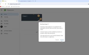 How to Archive a Google Classroom Without Losing Important Data ...